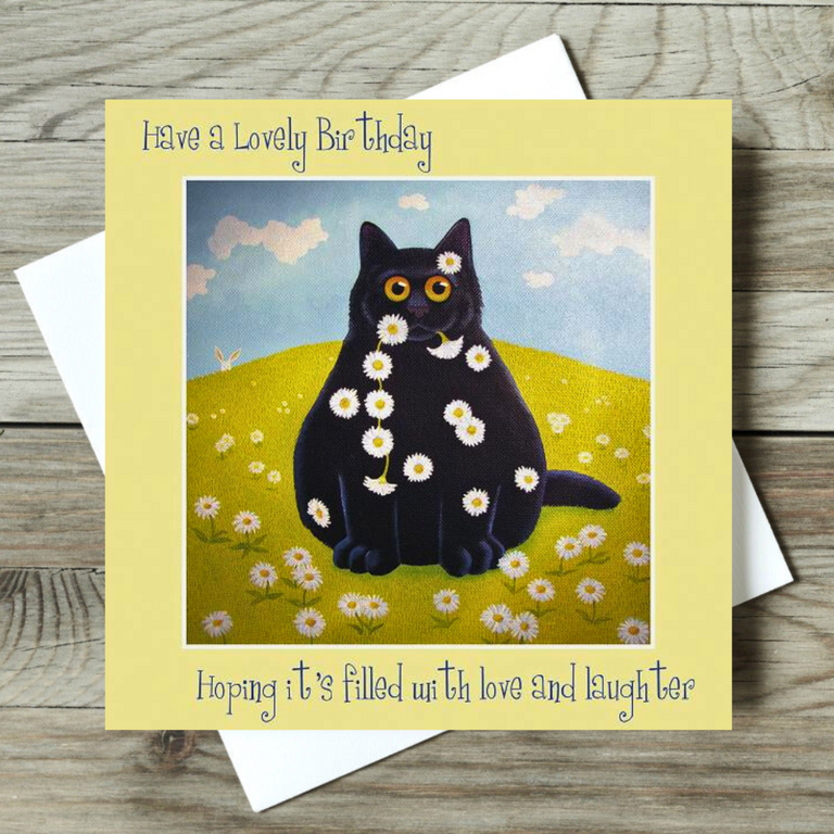 "Birthdaisy" by Vicky Mount – The Ultimate Flower-Filled Feline Fiesta!
