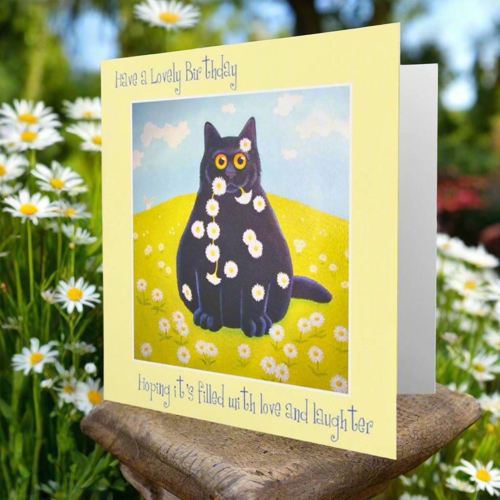 "Birthdaisy" by Vicky Mount – The Ultimate Flower-Filled Feline Fiesta!