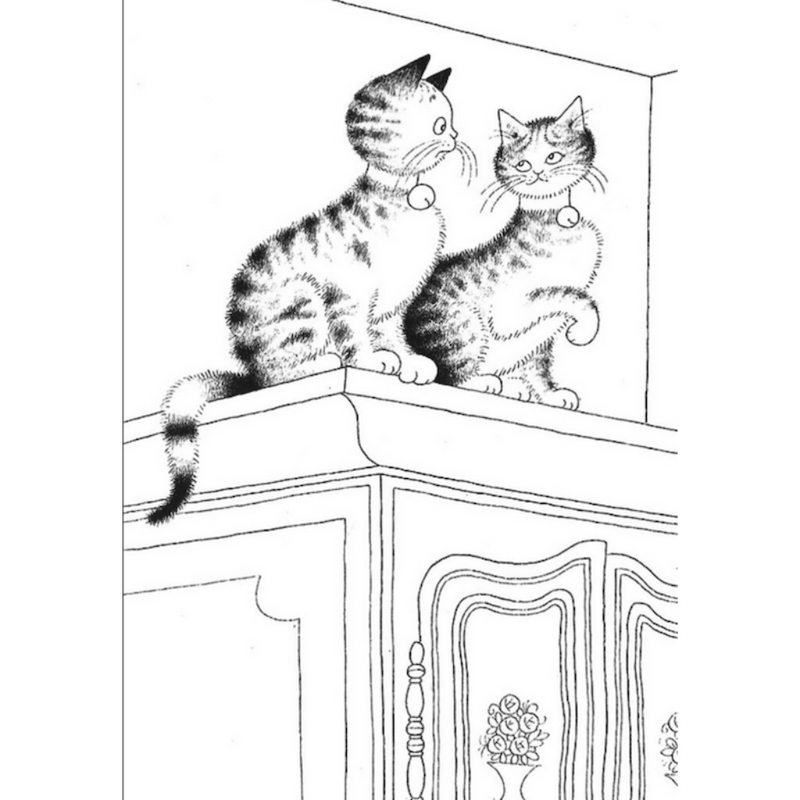 Dubout Cats - Set Irresistable Cat Figurine