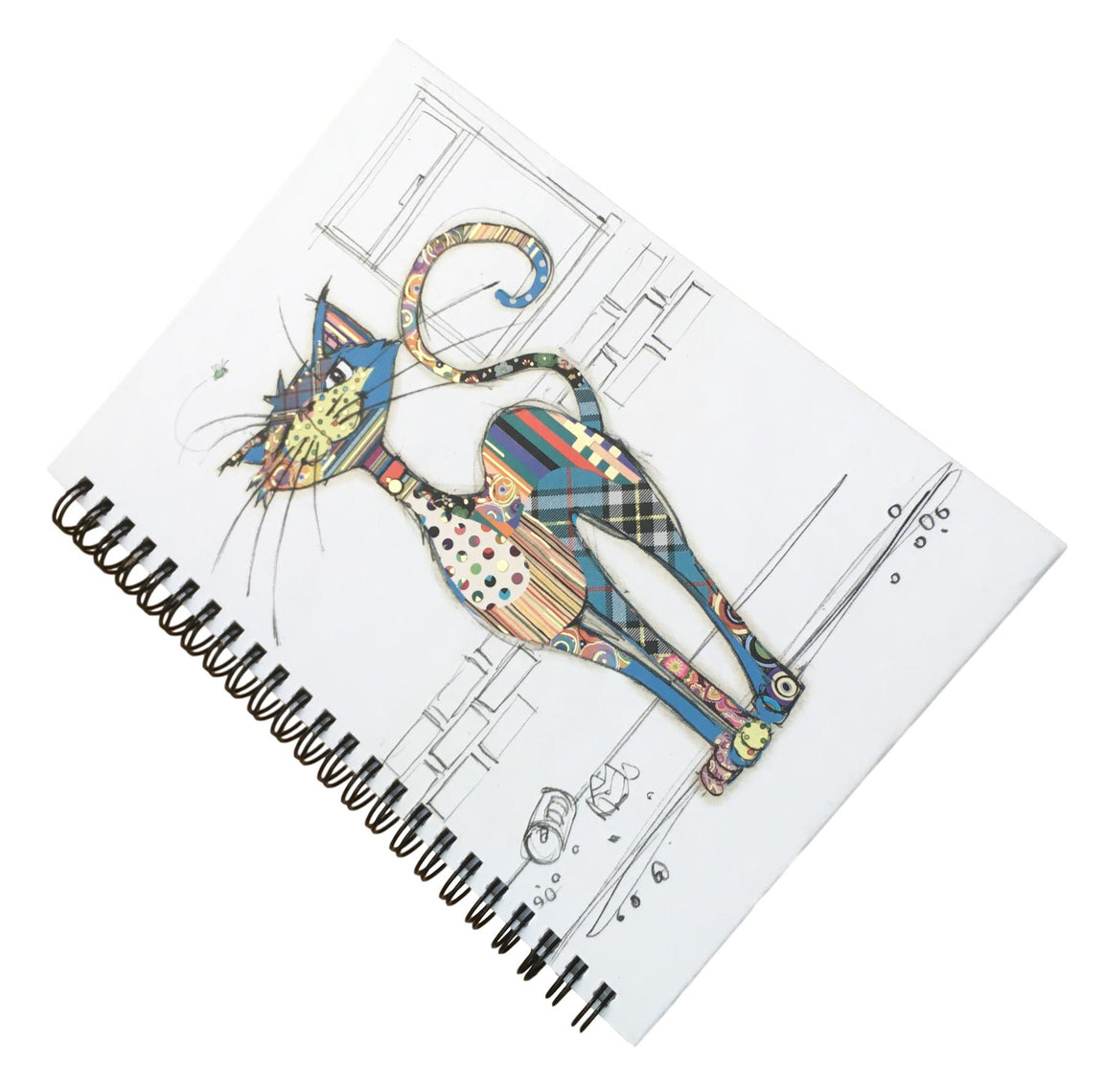 Kooks Cola Cat A5 Gold Foil Hardback Notebook