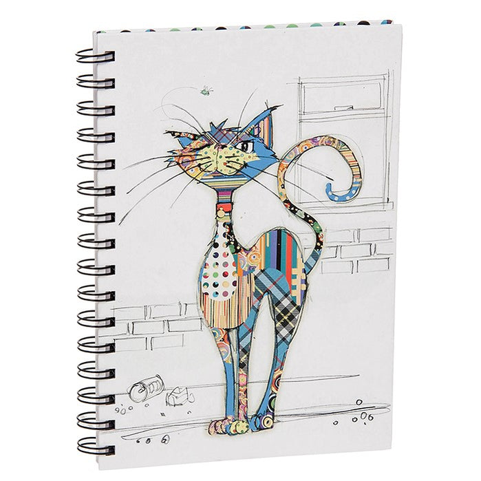 Kooks Cola Cat A5 Gold Foil Hardback Notebook